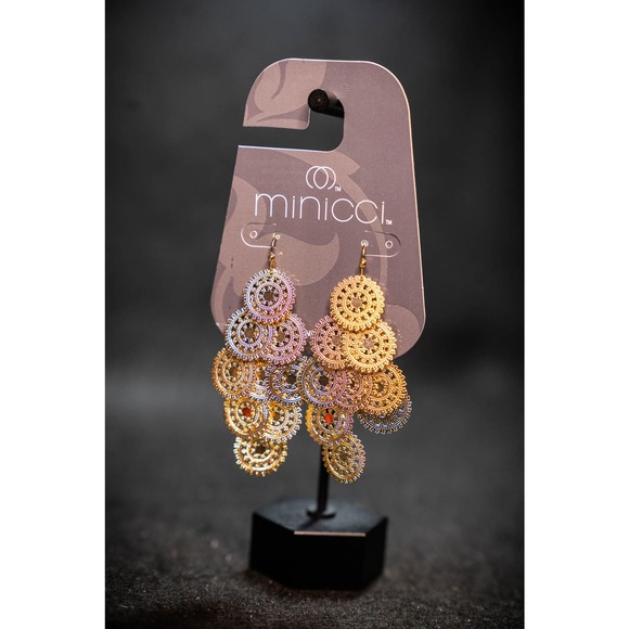 Minicci | Jewelry | Minicci Gold Tassle Earrings | Poshmark